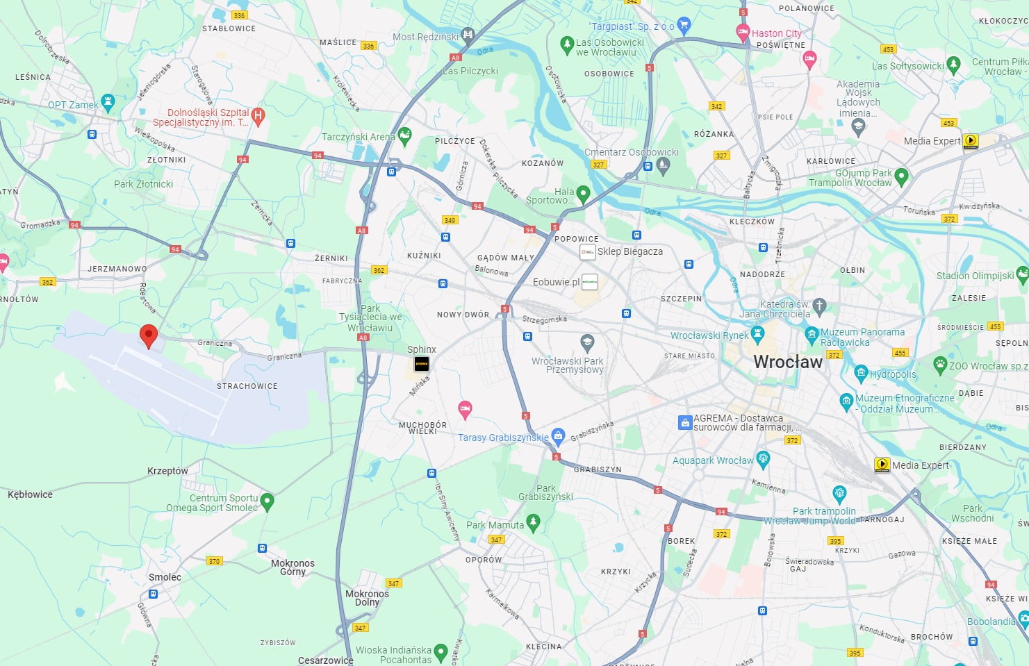 Wroclaw Airport to city centre by bus or taxi - Explore Poland