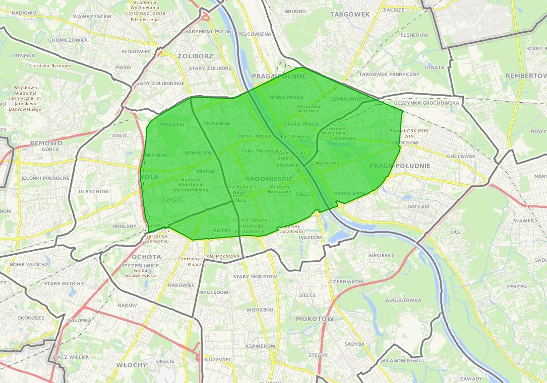 Warsaw Clean Transport Zone - Explore Poland